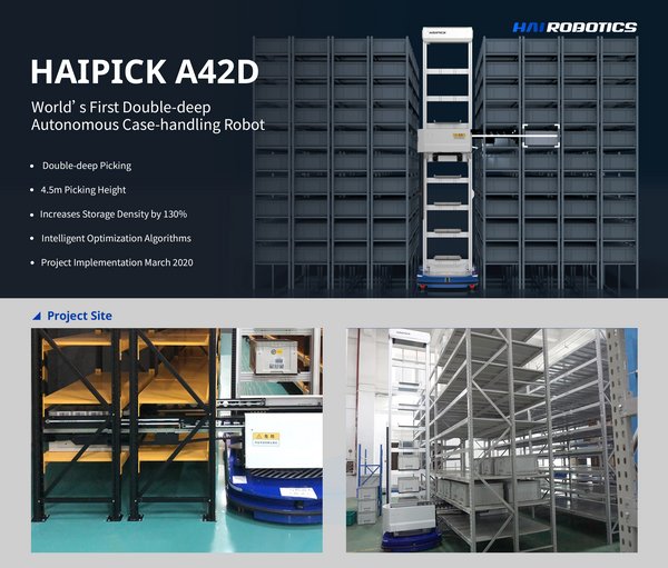 HAI ROBOTICS launches World’s First Carton-picking & Double-deep ...